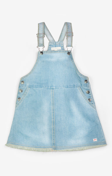 Conjunto Blusa Pinceladas Con Overoll Mezclilla – Elemeno Kids